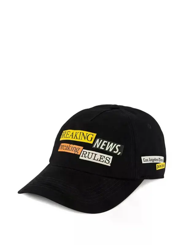Palm Angels X La Times Cotton Cap - Black