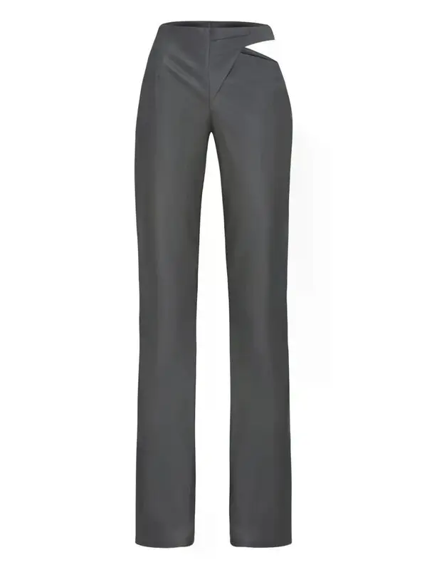 LIKA Cut-out Trousers - Grey
