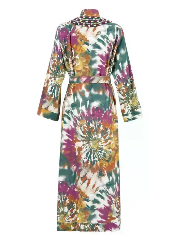 PAULA Tie-dye Belted Robe