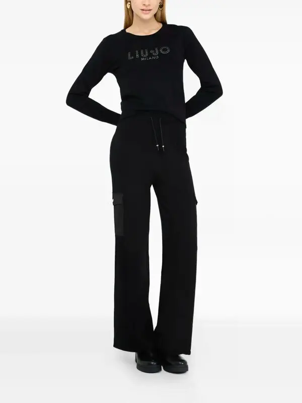 Liu Jo Elastic-waistband Cargo Trousers