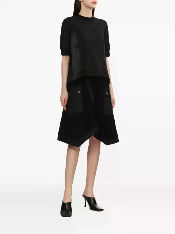 3.1 Phillip Lim Panelled Short-sleeve Top