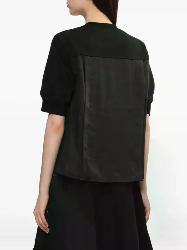 3.1 Phillip Lim Panelled Short-sleeve Top