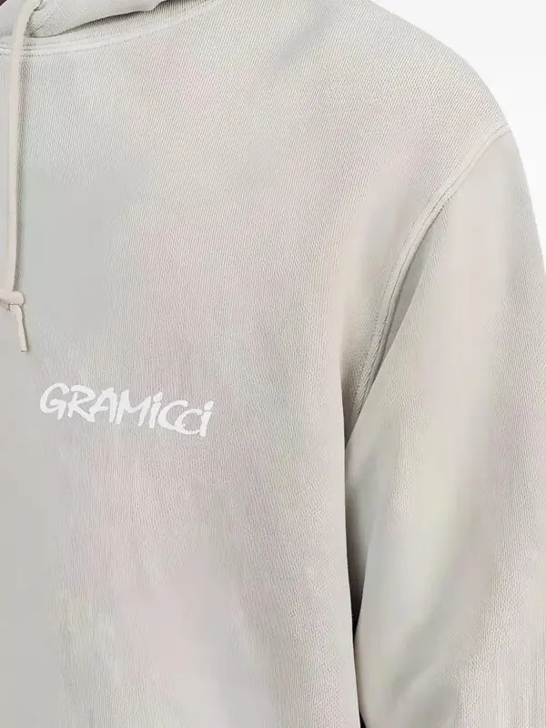 Gramicci Graphic-print Hoodie - Neutrals