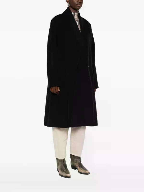 Isabel Marant Étoile Double-breasted Nylon Coat - Black