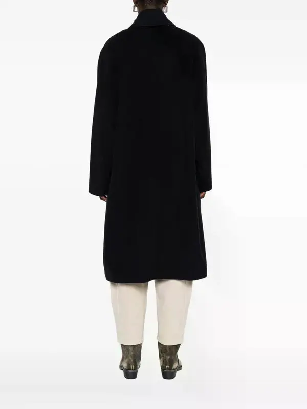 Isabel Marant Étoile Double-breasted Nylon Coat - Black