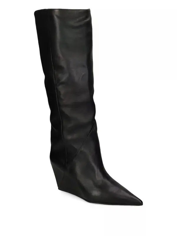 VIC MATIE 75mm Pointed-toe Knee Boots