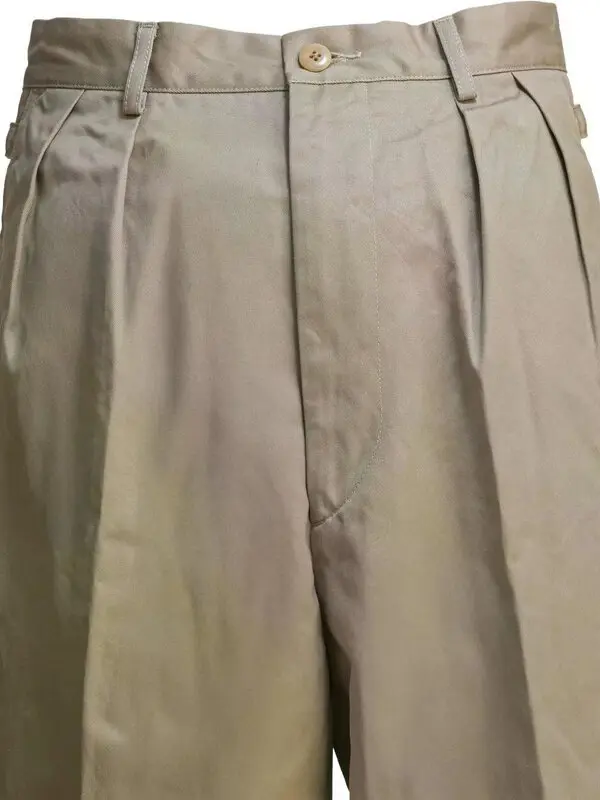 Kapital Pleated Straight-leg Trousers