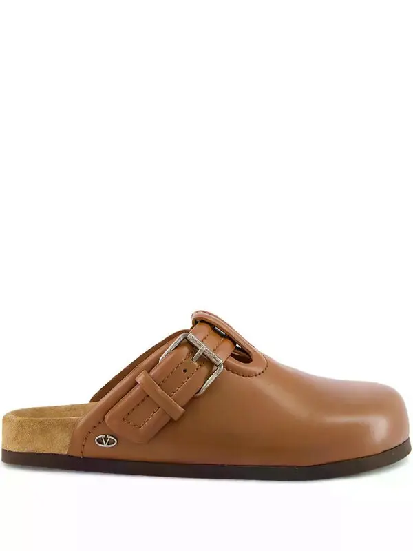 Valentino Garavani Leather Slippers