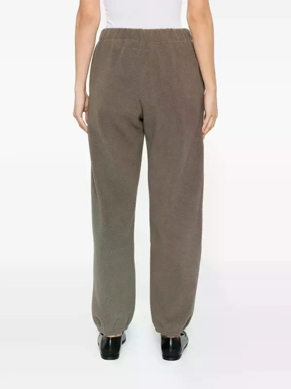 MAISON MARGIELA Logo-embroidered Fleece Track Pants