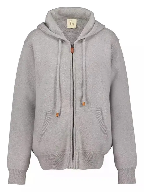PAULA Cashmere Zip-up Hoodie