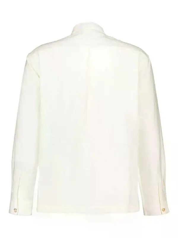 Commas Stand-collar Long-sleeve Shirt
