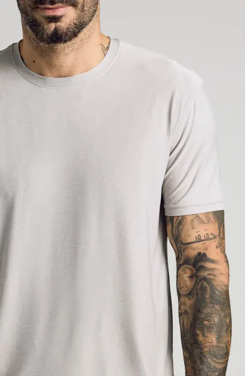 True Classic Active Trim Fit Performance T-shirt - Heatherlightgray