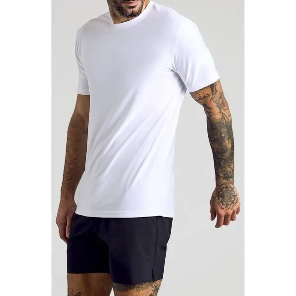 True Classic Active Trim Fit Performance T-shirt - White