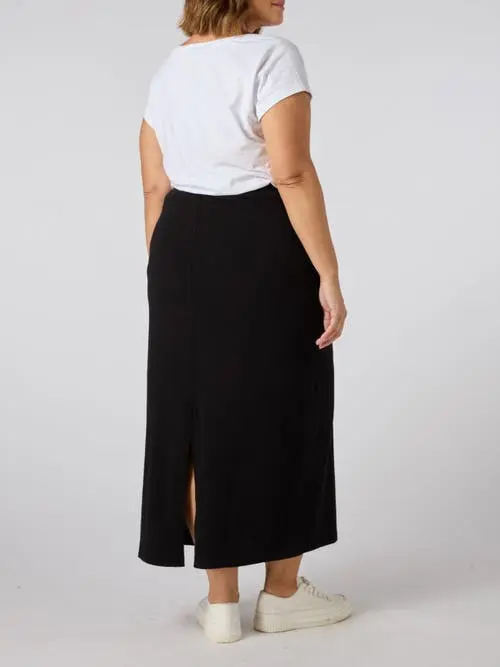 LIVE UNLIMITED Jersey Midi Skirt