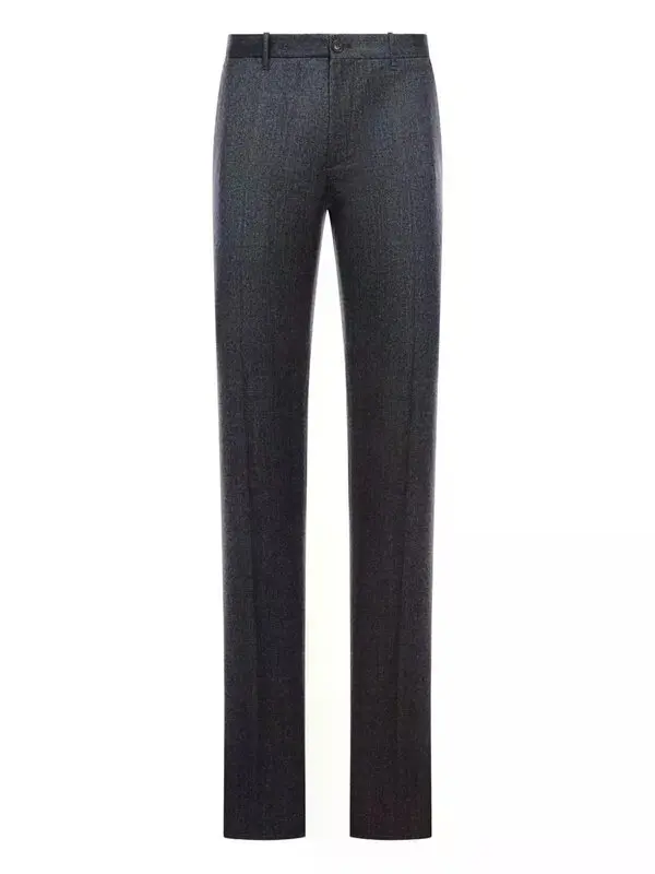 Incotex Wool Tailored Trousers - Grey