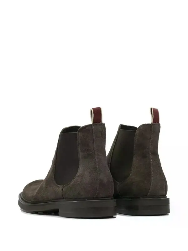 STURLINI FIRENZE Elastic-panel Suede Chelsea Boots - Grey
