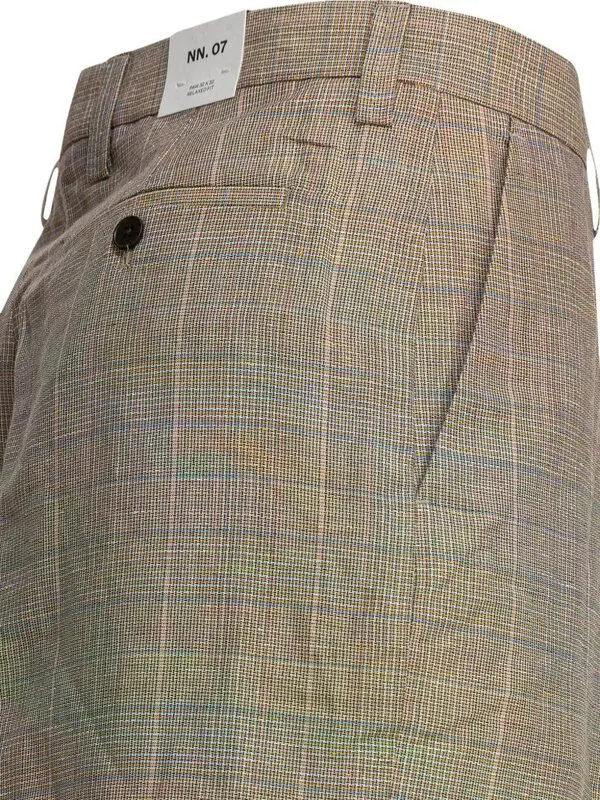Nn07 Checked Trousers