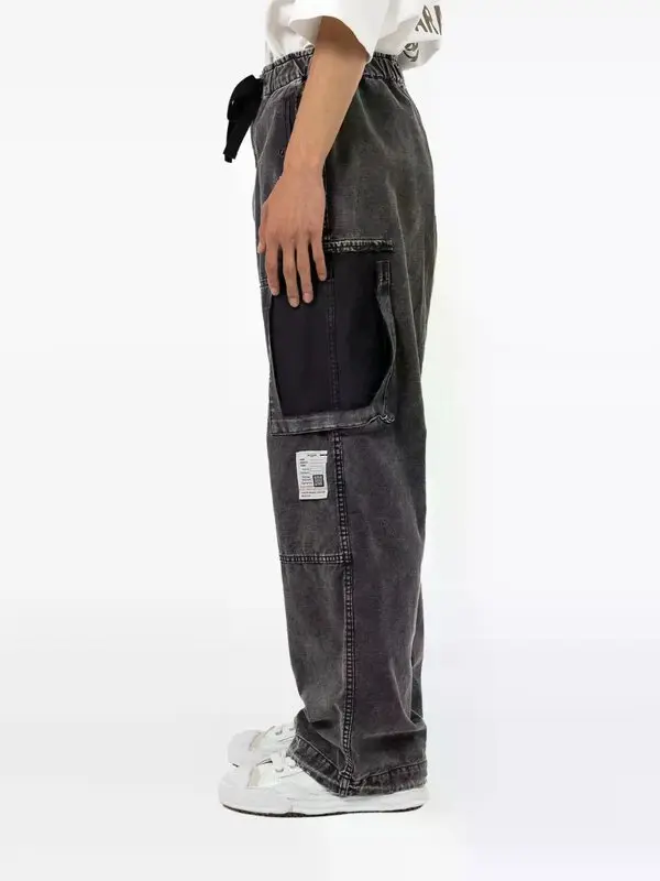 Mihara Yasuhiro Paneled Drawstring Jeans