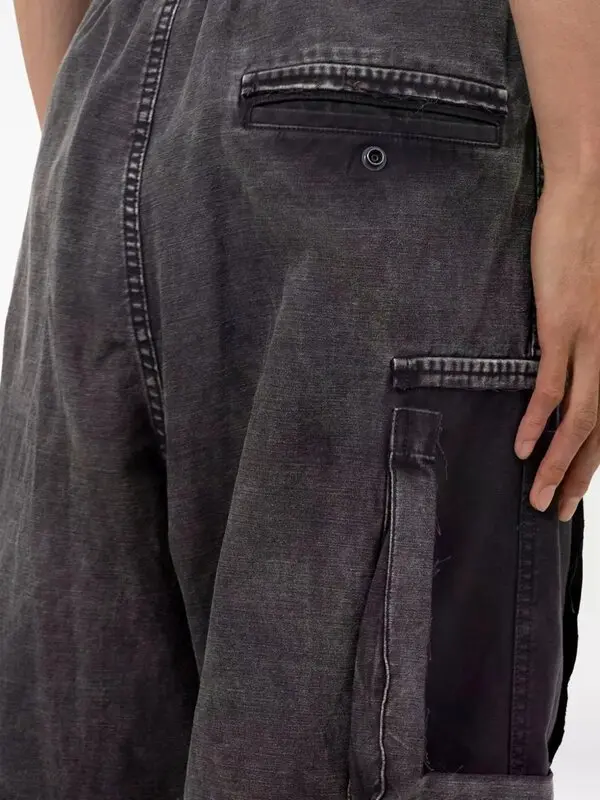 Mihara Yasuhiro Paneled Drawstring Jeans