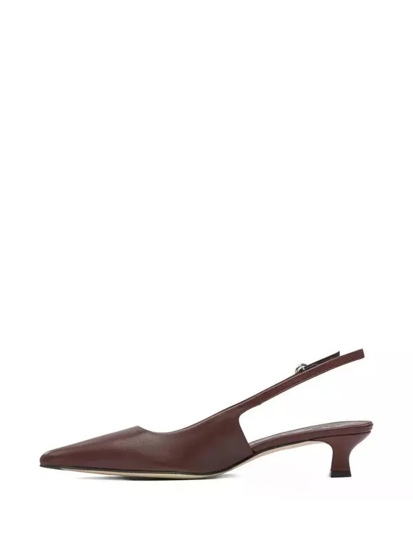AeydĒ 35mm Catrina Slingback Pumps - Red