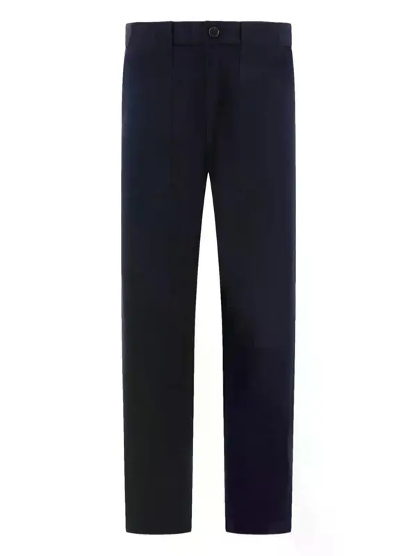 ANDBLUE Logo Patch Trousers - Blue