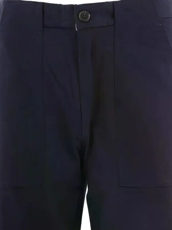 ANDBLUE Logo Patch Trousers - Blue