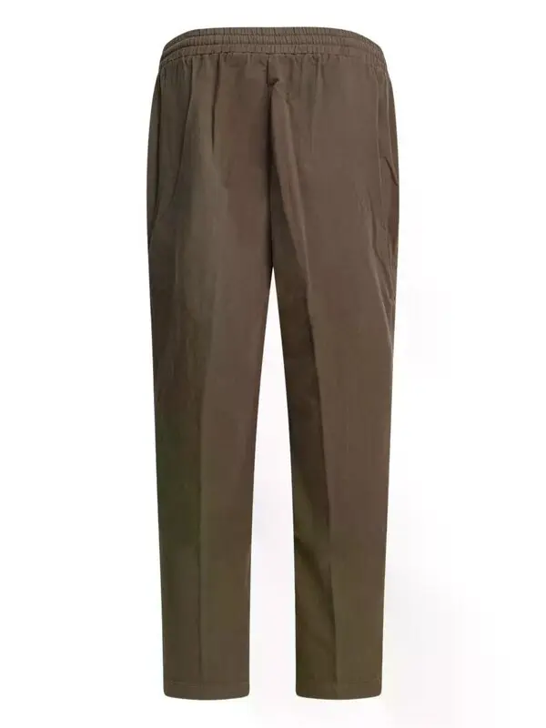 ALTUM Drawstring Side-panel Trousers - Brown
