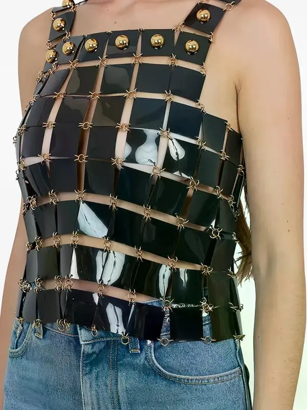 Rabanne Square-paneled Top