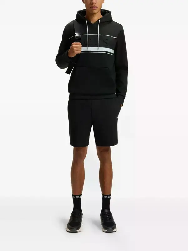 BOSS Logo-embossed Hoodie