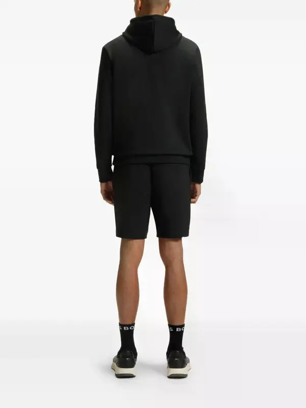 BOSS Logo-embossed Hoodie