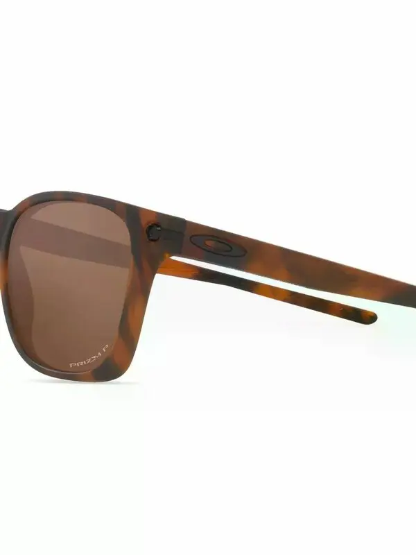 Oakley Ojector Rectangle-frame Sunglasses - Brown