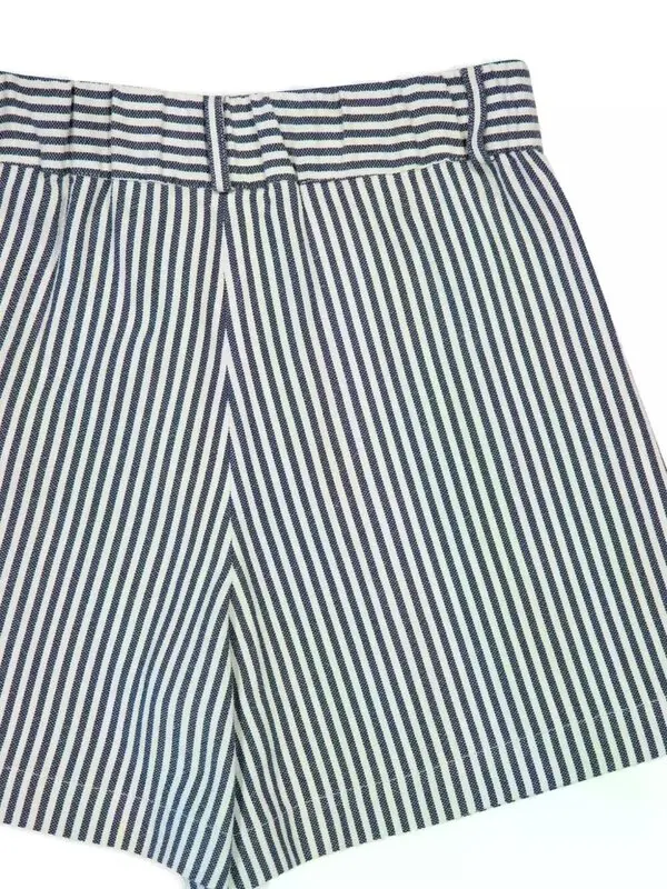 PAULA Striped Shorts - Blue