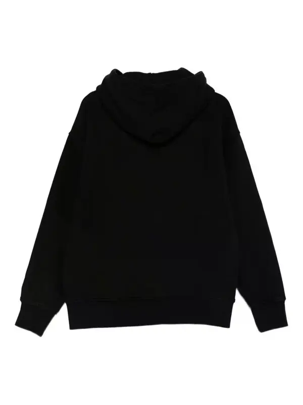 MSGM Logo-print Hoodie - Black
