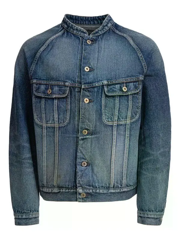 NONNATIVE Denim Mandarin Collar Jacket