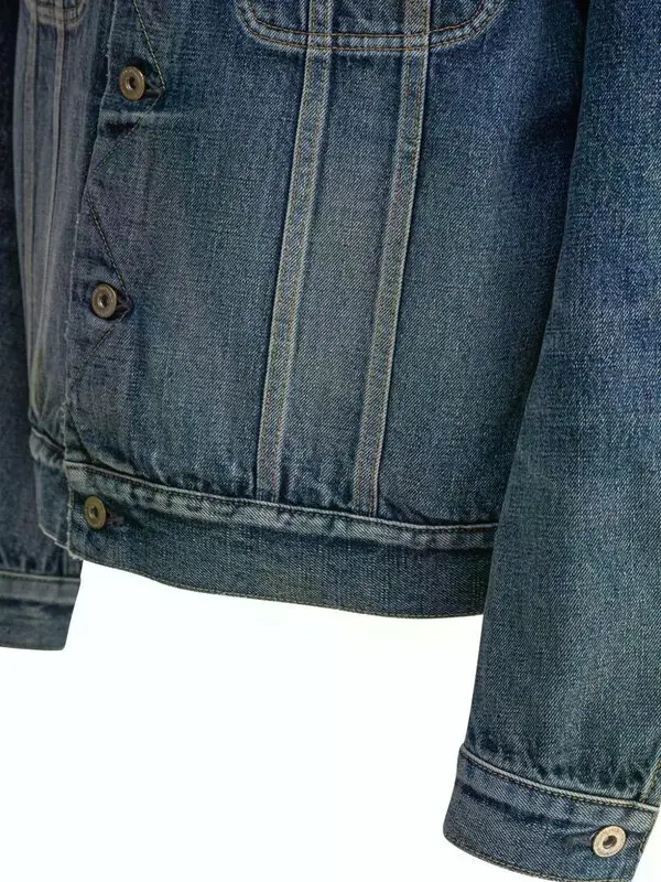 NONNATIVE Denim Mandarin Collar Jacket
