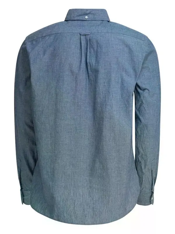 BEAMS Pocket Button-down Shirt - Blue