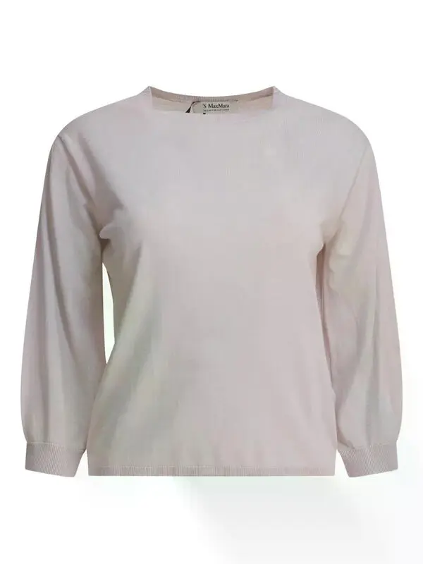 Max Mara Round-neck Wool Sweater