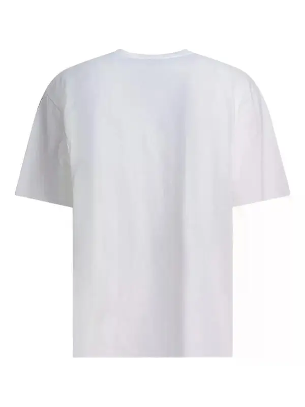 Alexander McQueen Skull-print Cotton T-shirt - Neutrals