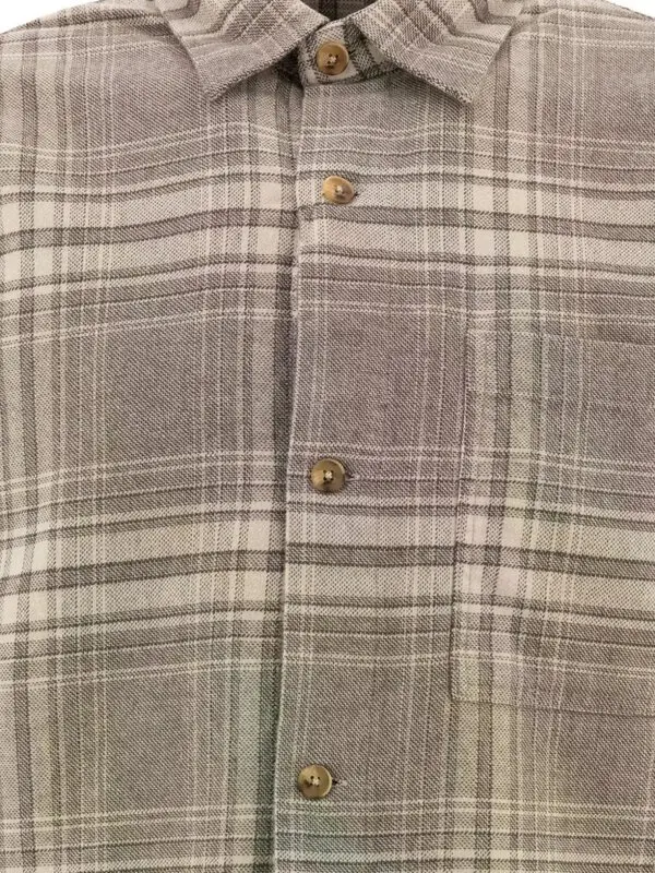 Nn07 Adwin Checked Button-fastening Shirt