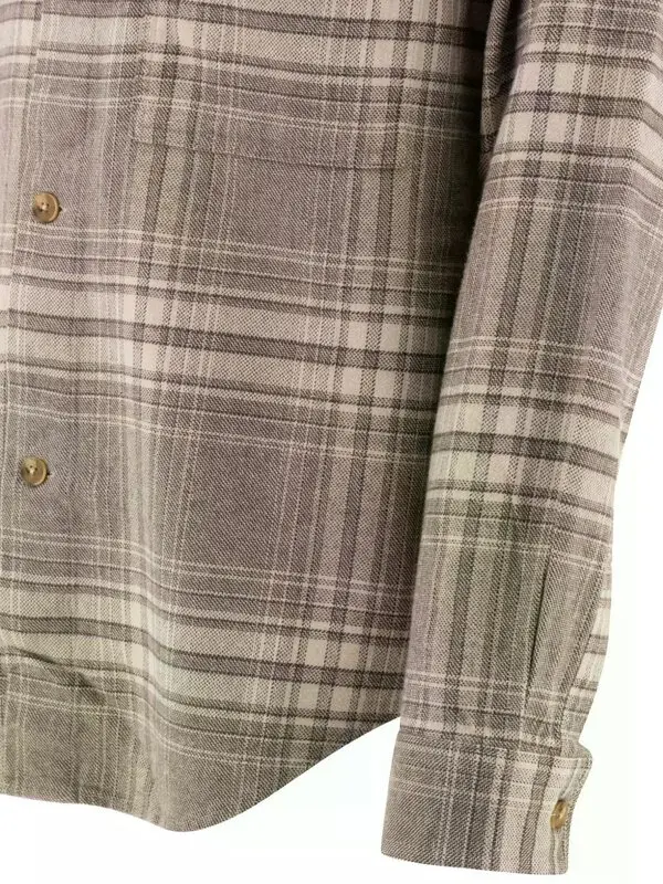 Nn07 Adwin Checked Button-fastening Shirt