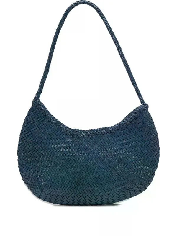 Dragon Diffusion Nova Luna Braided Leather Shoulder Bag