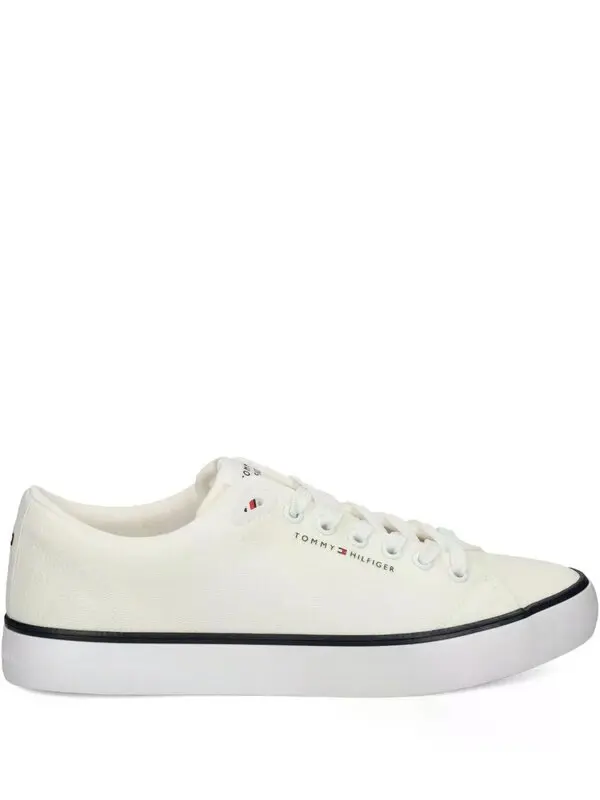 Tommy Hilfiger Logo Lace-up Sneakers - White