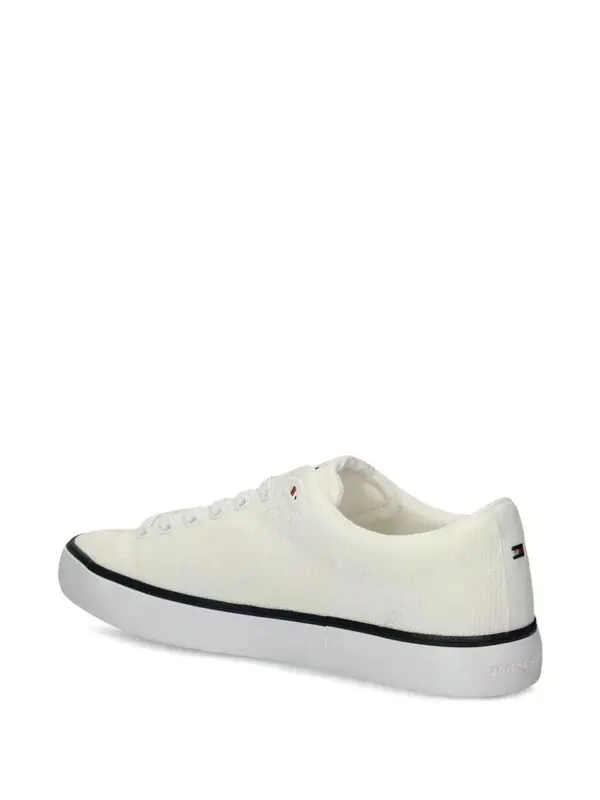 Tommy Hilfiger Logo Lace-up Sneakers - White