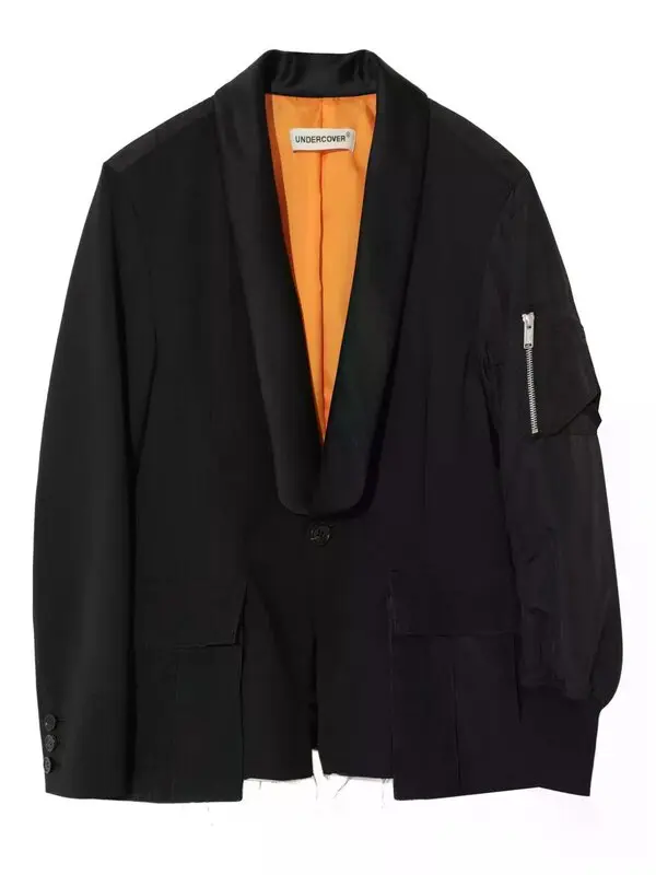 Undercover Shawl-lapel Bomber Jacket