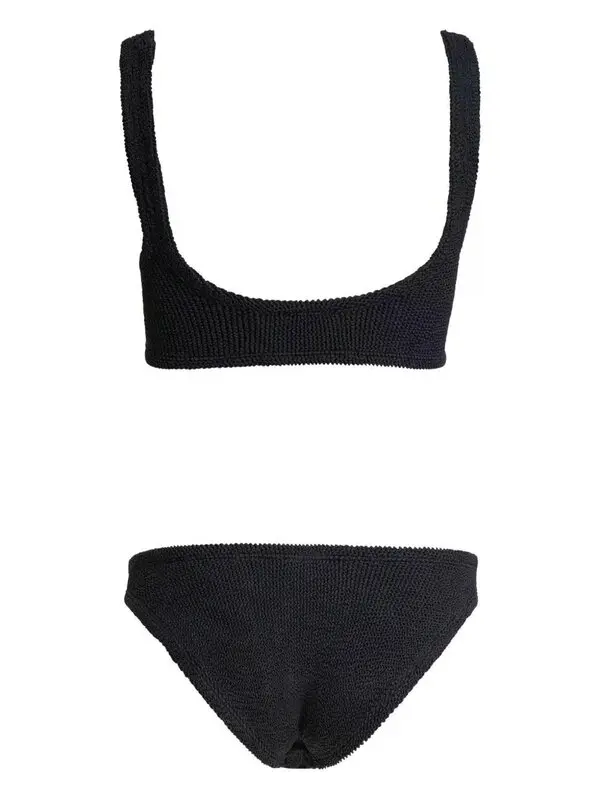 Hunza G Bonnie Crinkle-textured Bikini