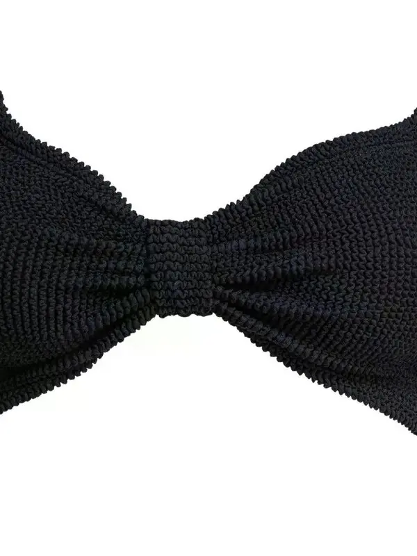 Hunza G Bonnie Crinkle-textured Bikini