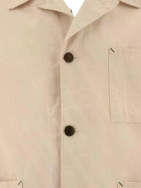 SUGAR CANE JEANS Patch-pockets Shirt Jacket