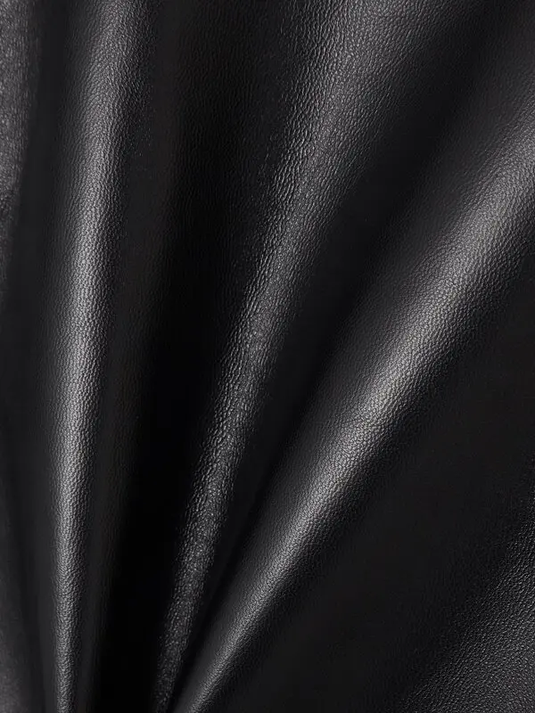 HAIKURE Minnie Leather Mini Skirt