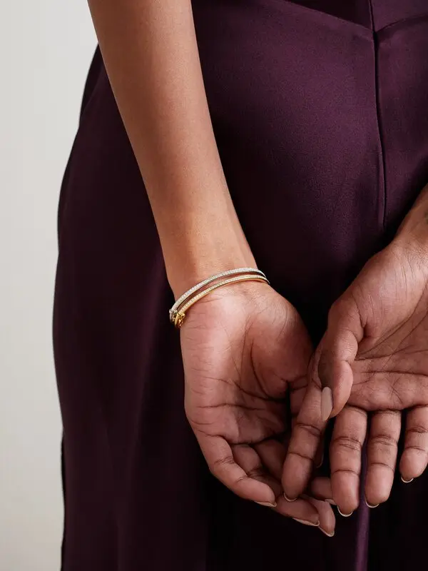 DE BEERS LONDON De Beers Db Classic Diamond Bangle