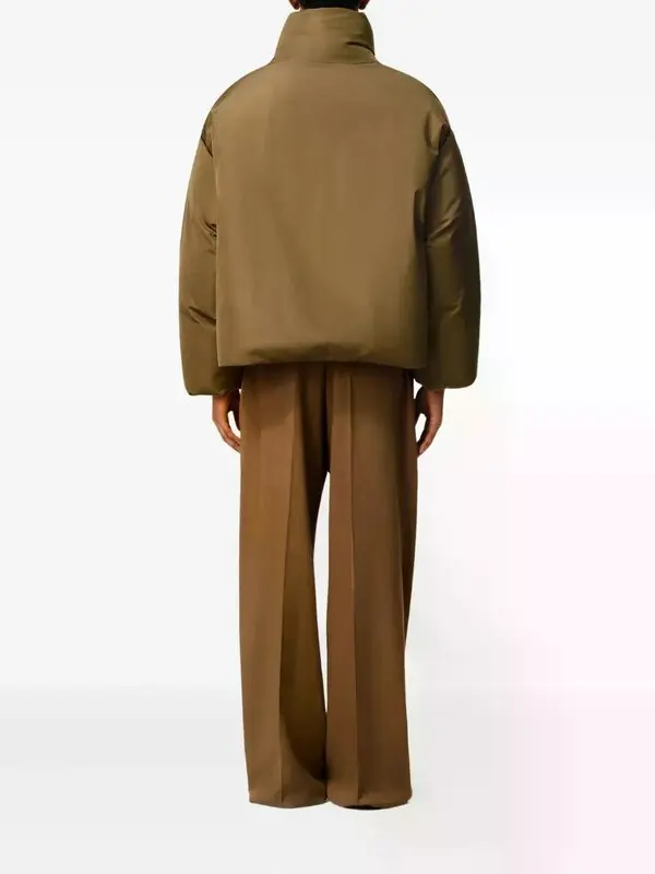 Ami Taffetas De Coeur Jacket - Brown